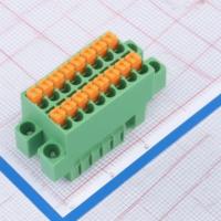 China Plug in female connector green JILN JL15EDGKNHCM 35008G01 providing dependable electrical connection for sale