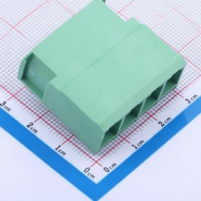 China Pluggable male socket JILN JL5EDGRC-76204G01 green color designed for industrial connection stability for sale