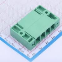 China Pluggable male socket connector JILN JL5EDGVM-76204G01 green color suitable for electronic equipment for sale