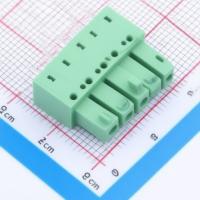 China pluggable female connector green housing straight pins JILN JL15EDGB-38105G01 suitable for various industrial applications for sale