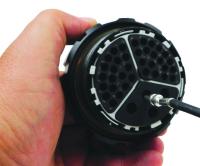 China Modular ITT CANNON MOVE-C-F-C040S-6 circular connector with snap in modules and toolless installation for sale