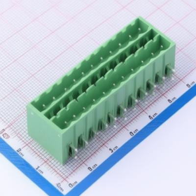 China Green plug in male connector right angle pin closed end design JILN JL2EDGKRCH 50811G01 for industrial for sale