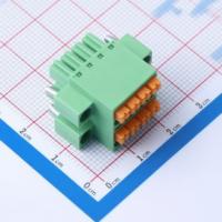 China Industrial Green Pluggable Female Connector JILN JL15EDGKNHCM-35004G01 Durable Connection Component for sale