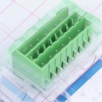 China Green plug in male connector with closed end and right angle pins JL2EDGKRCH 50808G01 connector type for sale