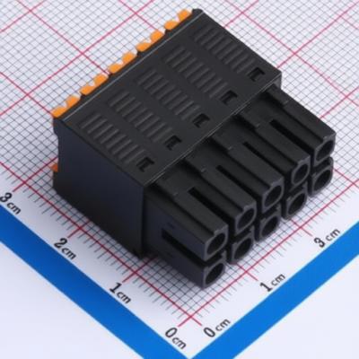 China Plug-in Female Connector Black 508mm Pitch JILN JL2EDGKNH-50805B01 Designed for Various Applications for sale