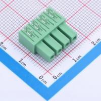 China Green pluggable female connector bent pins JILN JL15EDGA-38104G01 suitable for industrial connection for sale