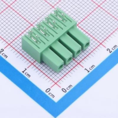 China Green pluggable female connector bent pins JILN JL15EDGA-38104G01 suitable for industrial connection for sale