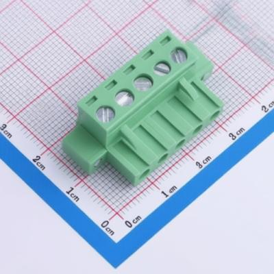 China Electrical plug in terminal block 300V 15A current rating supports AWG28 to AWG12 JILN JL2EDGKM 50805G02 model for sale