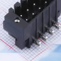 China plug in male seat connector JILN JL15EDGRHBM-35008B01 right angle pin header with ears RoHS certified for sale