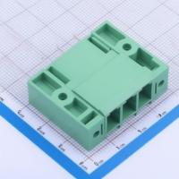 China Connector component green pluggable male socket JILN JL5EDGVM-76203G01 model for electronic devices for sale