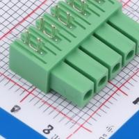 China pluggable female connector green bent pins JILN JL15EDGA-35005G01 suitable for electrical connectivity for sale