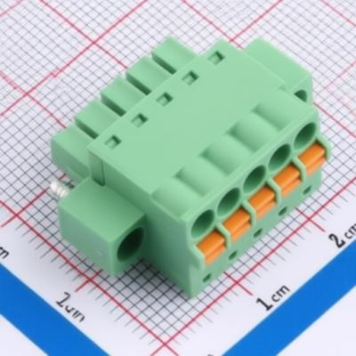 China green pluggable female connector with ears and bosses JILN JL15EDGKDM-35005G01 connection component for sale