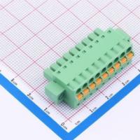 China Connector plug in female type JILN JL15EDGKDM 38109G01 with 381 millimeter pitch meeting RoHS standards for sale