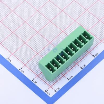 China Industrial connection solution green pluggable male connector JILN JL15EDGLC-35009G01 durable design for sale