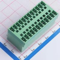 China JILN JL15EDGRH 38124G01 green plug in male connector 3.81mm pitch designed for industrial electronic for sale