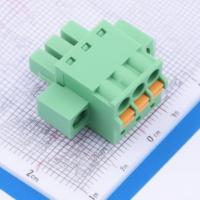China Industrial electronic plug in female connector with ears JL15EDGKDM 38103G01 RoHS compliant design for sale