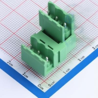 China Open design green plug-in male connector straight pins JILN JL2EDGVT-50803G01 5.08mm pitch series connector for sale