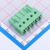 China JILN JL2EDGB 50805G01 industrial plug in female connector green straight pins for electrical connections for sale