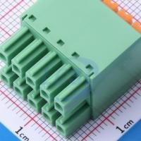 China Pluggable Female Connector Green Color Model JILN JL15EDGKNHC-38105G01 Industrial Electrical Connection for sale