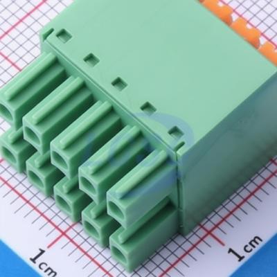 China Pluggable Female Connector Green Color Model JILN JL15EDGKNHC-38105G01 Industrial Electrical Connection for sale