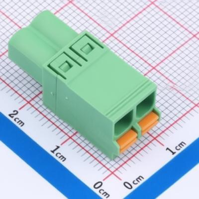 China Electrical connector JILN JL2EDGKN-50802G01 with contact resistance 5.08 and parameters 24.55 11.00 5.55 8.35 for sale