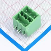 China Green Plug In Male Connector Right Angle Pin Configuration JILN JL2EDGKRCH 50803G01 Closed End Design for sale
