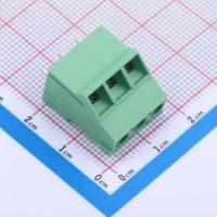 China Green screw terminal block JILN JL504-50803G01 slot screw type for industrial electrical connections for sale