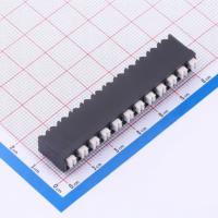 China Spring loaded surface mount connector JILN JL212R SMT 50012BP1 black housing tube packaging industrial for sale