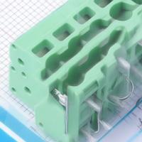 China Industrial green double row spring loaded bent pin connector JILN JL271R 50005G01 electrical connection for sale