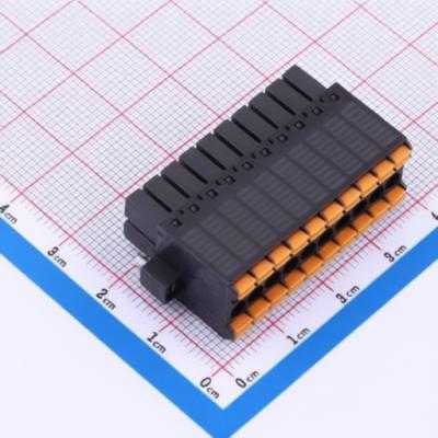 China 2 to 6 pin pluggable female connector with reinforcing strip JILN JL15EDGKNHM-35010B01 certified C US R for sale