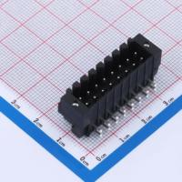 China pluggable male connector with ears and right angle pin header JILN JL15EDGRHBM-35016B01 RoHS compliant for sale