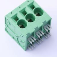 China Spring loaded bent pin dual row green connector JILN JL271R 10003G01 ideal for industrial electrical for sale