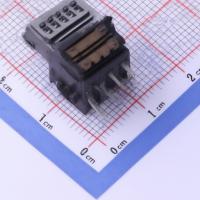China Connector double row spring loaded bent pins black color JILN JL212R 35003B01 3.5 millimeter pitch for sale
