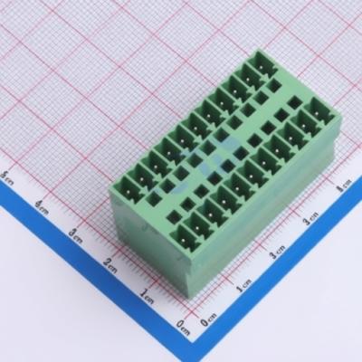 China Green plug in male connector JILN JL15EDGRH 38122G01 3.81 millimeter pitch RoHS compliant for industrial for sale