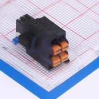 China Female connector plug in type with ears RoHS compliant electronic component JILN JL15EDGKDHM 35002B01 for sale