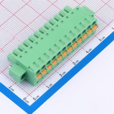 China Plug in female connector 381 millimeter pitch JILN JL15EDGKDM 38112G01 designed for electronic system for sale