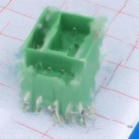 China JILN JL2EDGKRCH 50804G01 right angle pin plug in male connector green closed end design for electrical for sale
