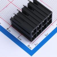 China JILN JL2EDGVHC 50804B01 plug in male connector black 5.08mm pitch 2 position straight pins connector for sale