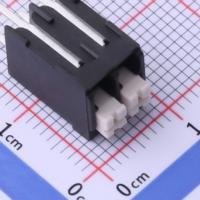 China Dual row spring loaded connector black color featuring straight pins JILN JL212V 35002B01 model for sale