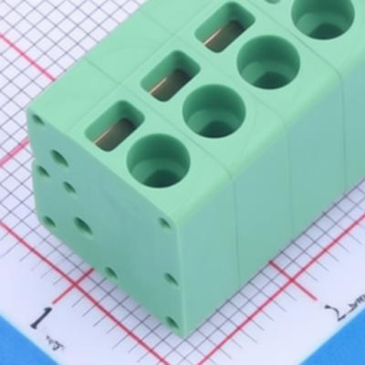 China JILN JL271V 50004G01 green spring loaded straight pin dual row connector for industrial applications for sale