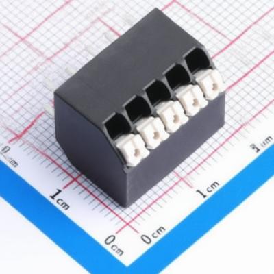 China 35 millimeter pitch spring loaded connector black JILN JL212S 35005B01 industrial series for sale