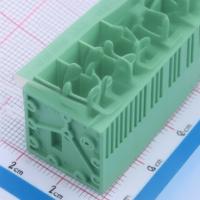 China Spring loaded bent pin double row connector green color JILN JL271R 75005G01 electrical connection for sale