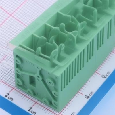 China Spring loaded bent pin double row connector green color JILN JL271R 75005G01 electrical connection for sale
