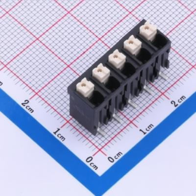China Spring Loaded Surface Mount Connector JILN JL212V-SMT-50005BP1 Black Tube Packaging for sale