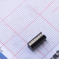 China Connector spring loaded surface mount through hole black color tube packaging JILN JL212V SMT 35010BP1 for sale