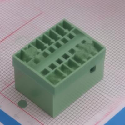 China Green plug in male connector model JILN JL15EDGRH 38114G01 with 3.81mm pitch and 2XNP configuration for sale