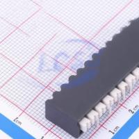 China Connector spring loaded surface mount JILN JL212R SMT 35012BP1 black color tube packaging 3.5 mm pitch for sale