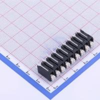 China Black housing connector JILN JL212V 50009B01 dual row spring loaded and straight pins for industrial for sale