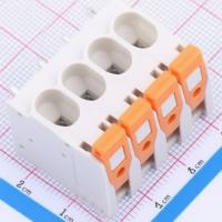China 7.50mm Pitch Spring Connector JILN JL206-75004W01 Rated 300V 27A Supports Wire Gauges 24 to 10 AWG for Industrial for sale