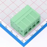 China Dual row green spring loaded straight pin connector JILN JL271V 75004G01 secure electrical component for sale